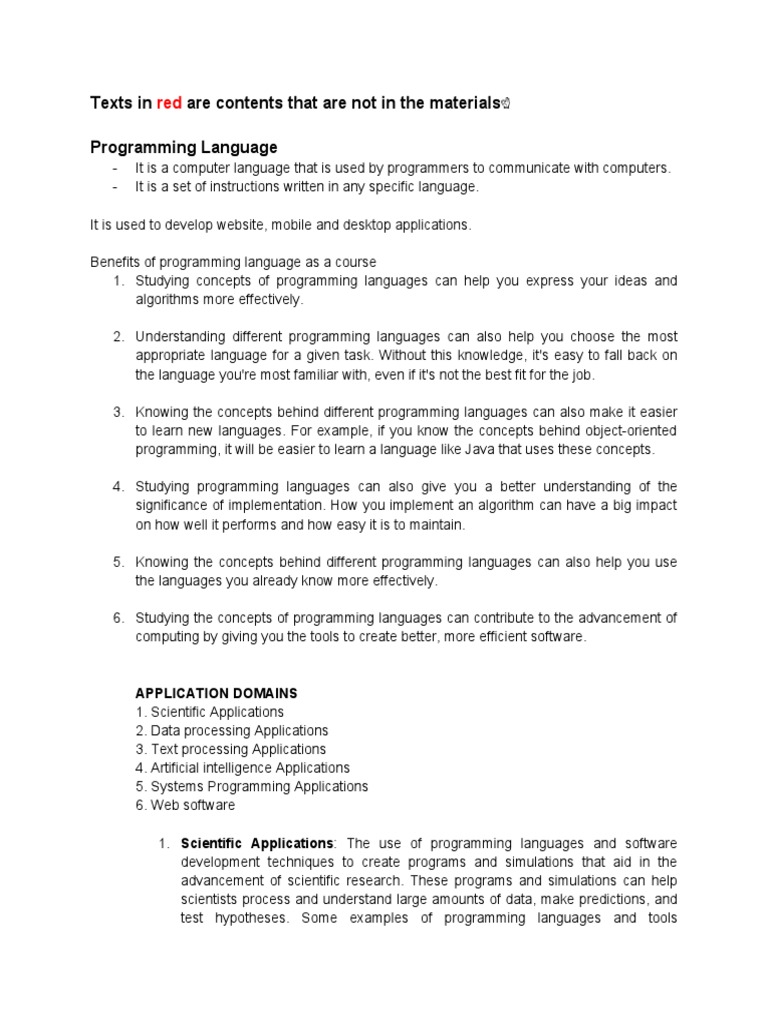 CSC 432 With PQ | PDF | Programming Language | Programming