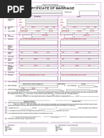 MARRIAGE - LICENSE - Application Form | PDF | Marriage License ...