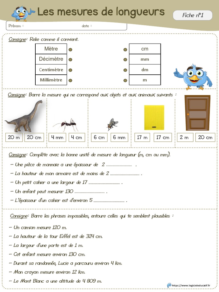 Unités de mesure et conversions simples | PDF | Mètre | Longueur