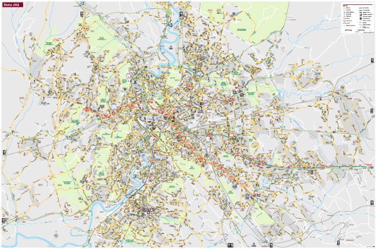Mappa Metro Roma Tutte Linee | PDF
