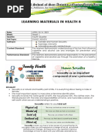 Gender & Human Sexuality - MAPEH 8 (Health 1st Quarter) | PDF | Gender ...