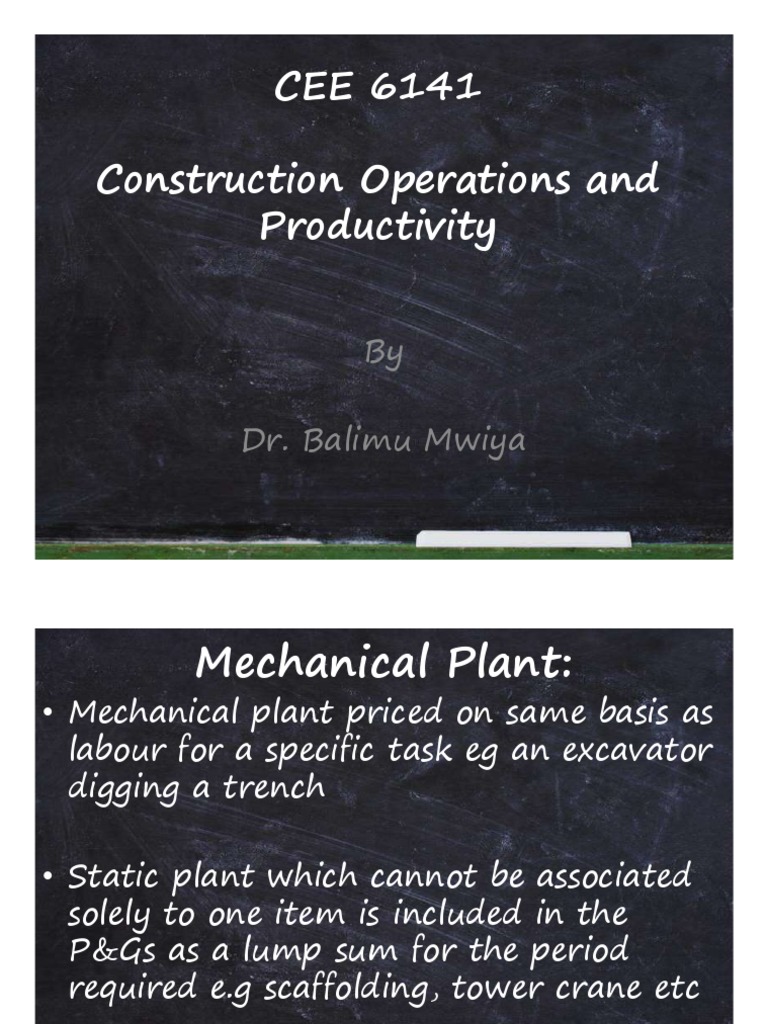 Plant Rates | PDF | Depreciation | Interest