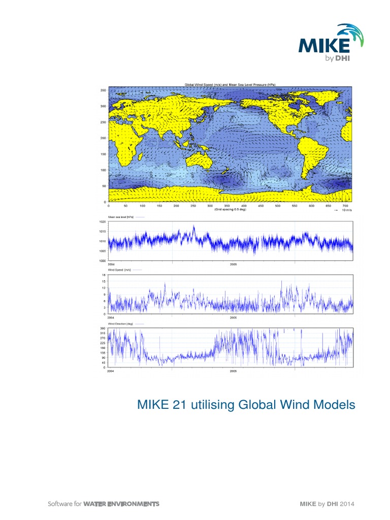 MIKE 21 Utilising Global Wind Models | PDF | Weather Forecasting | Tropical Cyclones