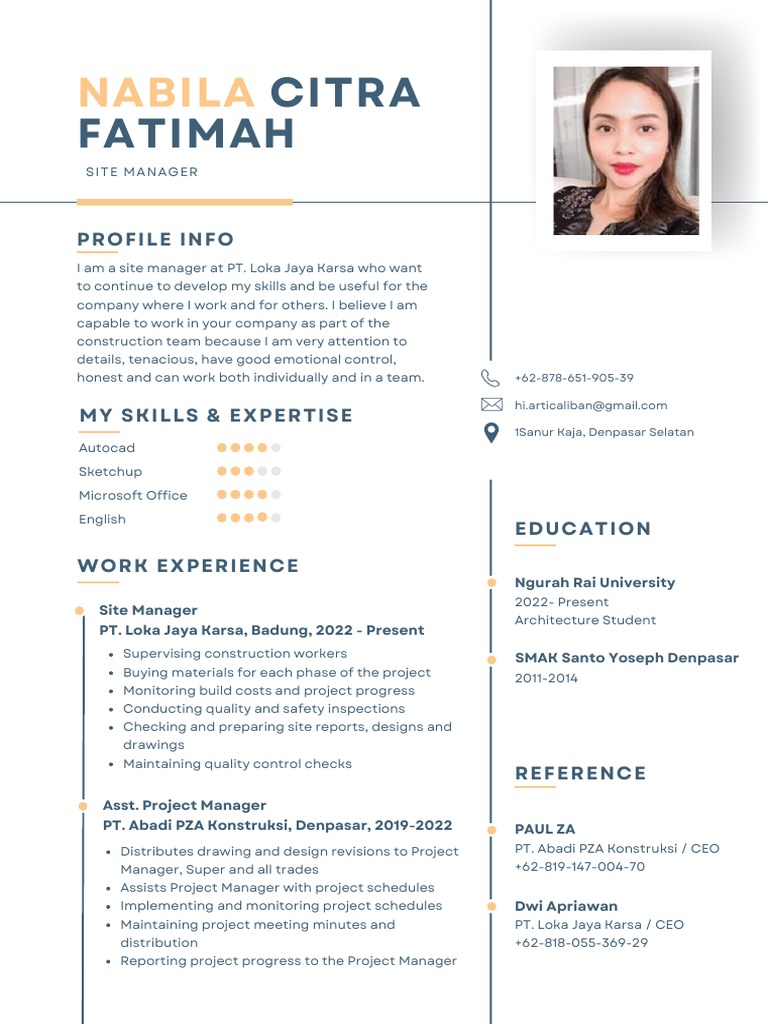 CV Creative Nabila | PDF | Career & Growth | Art