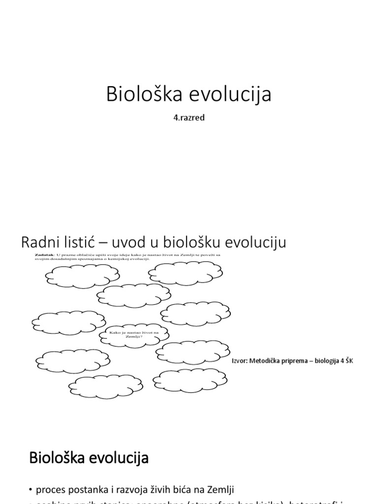 Biološka Evolucija | PDF