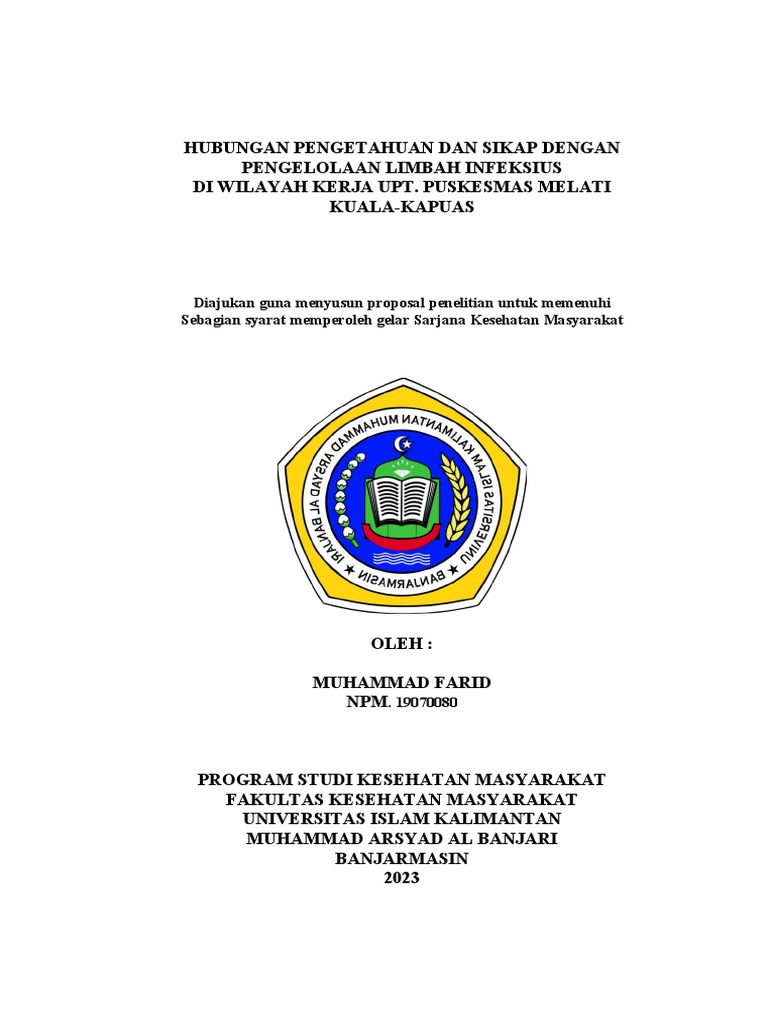 Proposal Farid | PDF