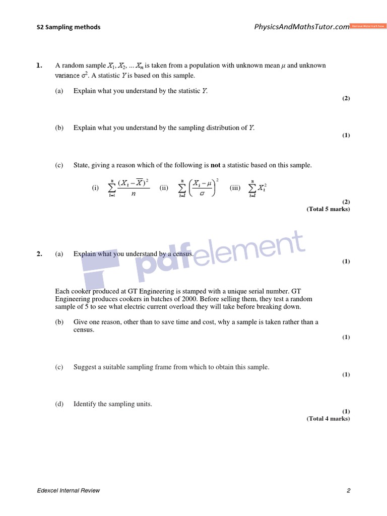 Sampling Homework | PDF | Standard Deviation | Sampling (Statistics)