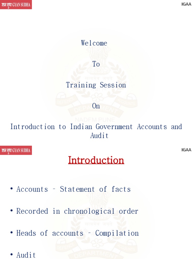 Welcome To Training Session On Introduction To Indian Government ...