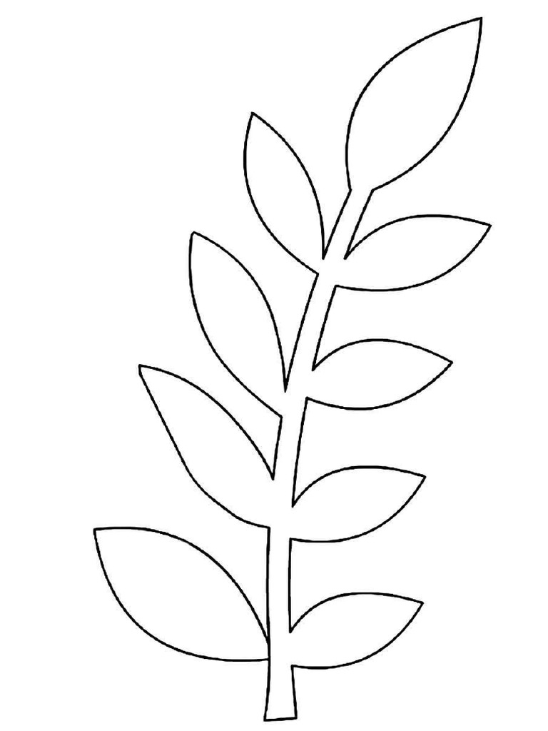Moldes Folha Selva | PDF