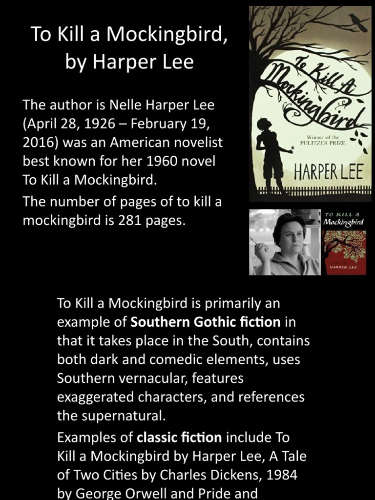 To Kill a Mockingbird, By Harper Lee | PDF | To Kill A Mockingbird