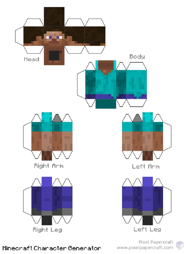 Minecraft Character | PDF