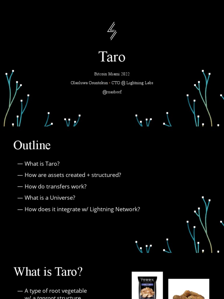 Taro: Multi-Asset Protocol for Bitcoin | PDF | Bitcoin | Computing