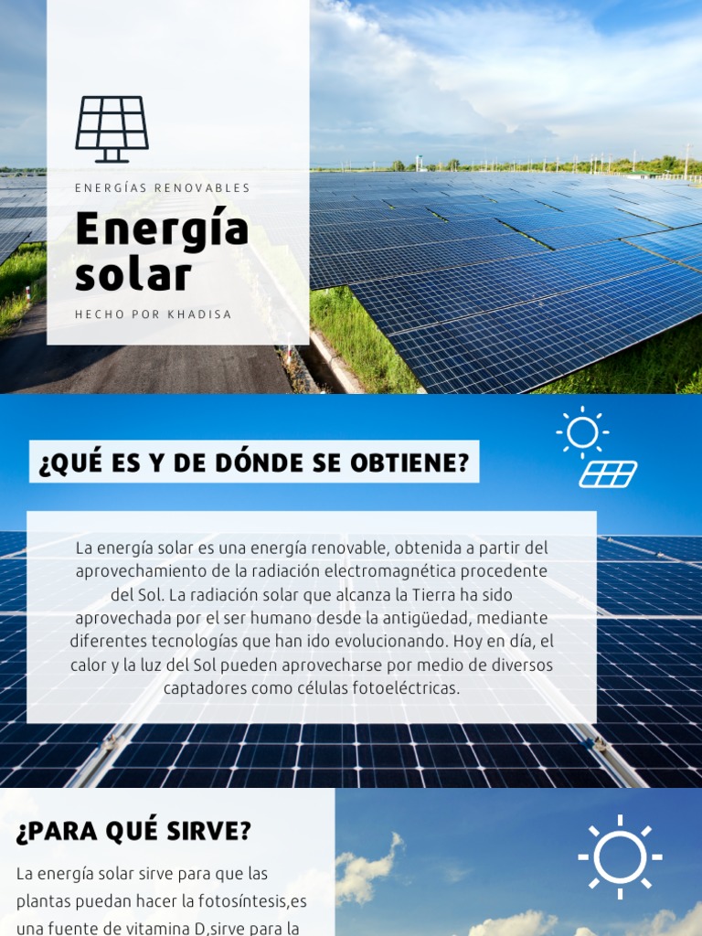 Energía Solar | PDF