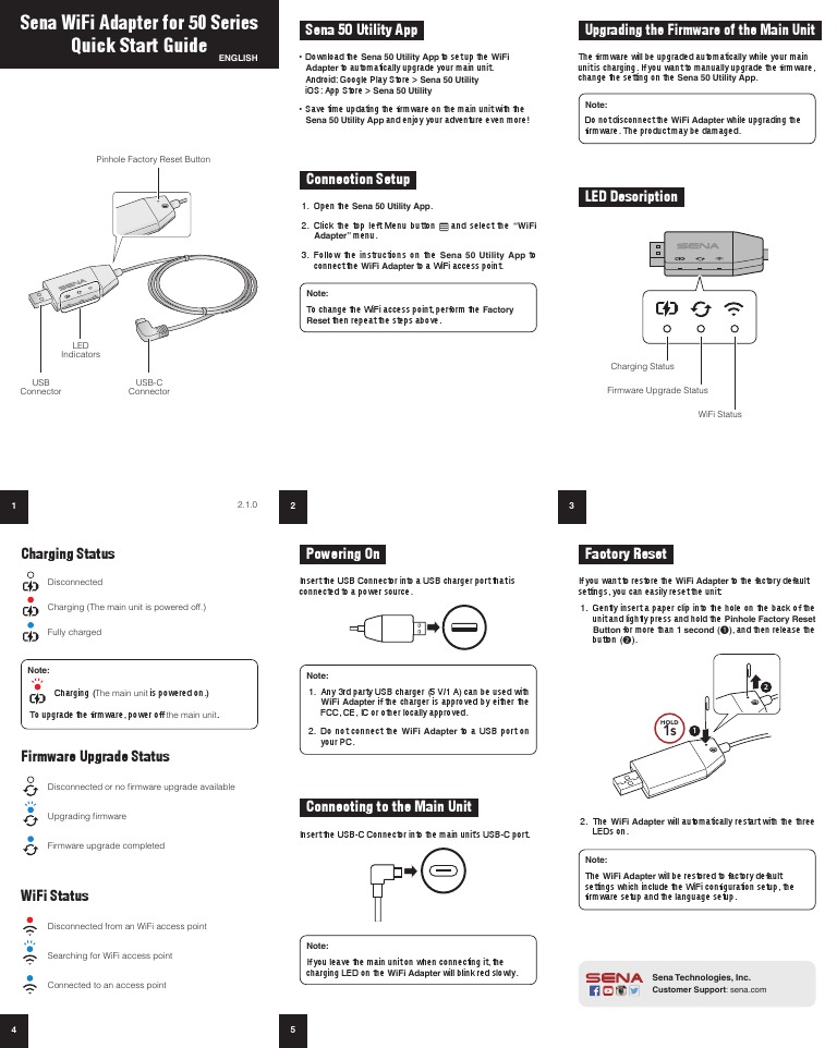 QuickStartGuide WiFi Adapter For 50 Series | PDF | Wi Fi | Mobile Computers