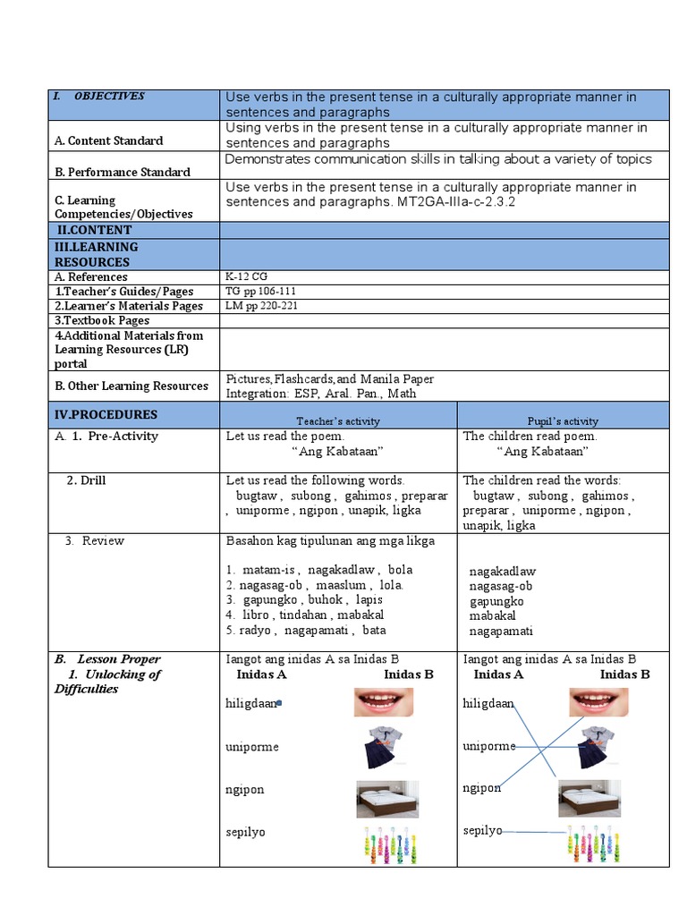 MTB LP | PDF | Cognition | Learning