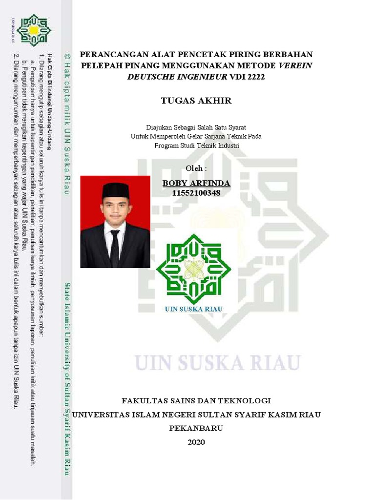 Alat Pencetak Piring Pelepah Pinang | PDF