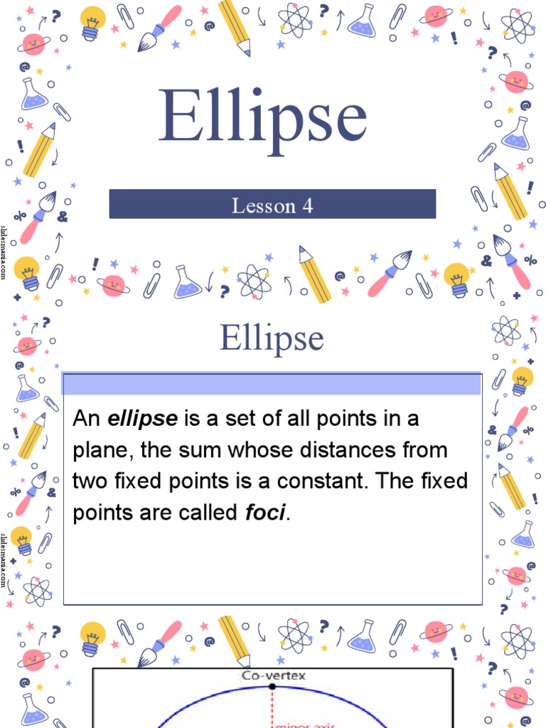 Pre Cal Week 5 6 | PDF | Ellipse | Euclidean Geometry