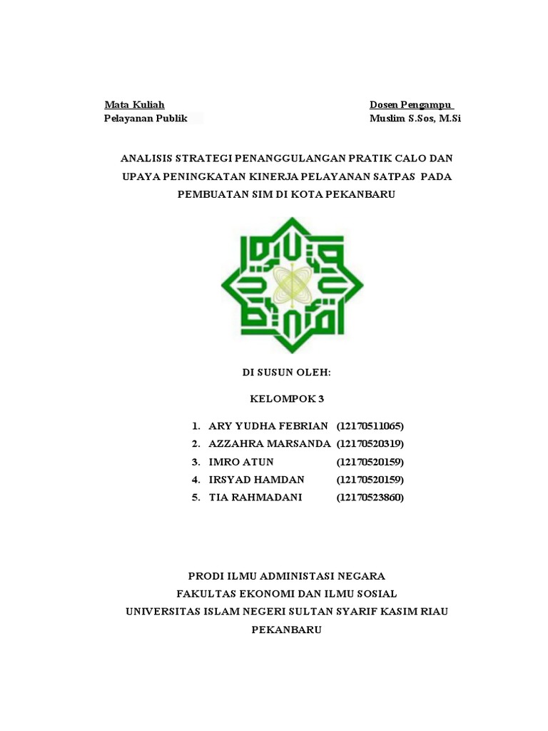 Bab III Proposal | PDF