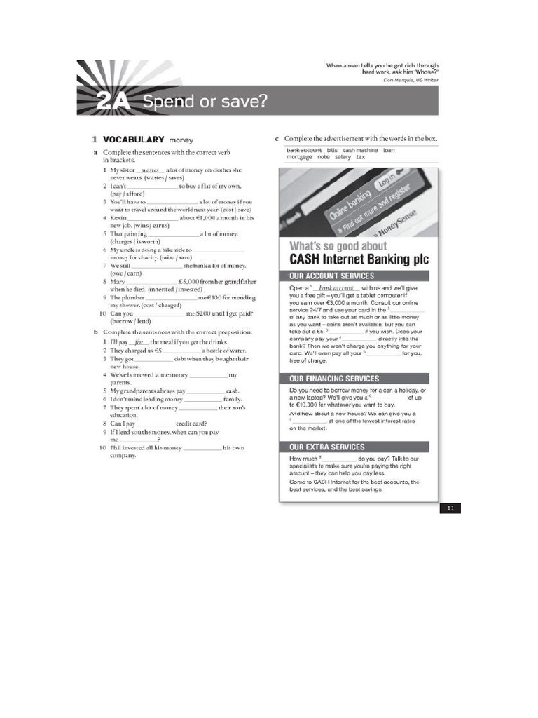 2A English File | PDF