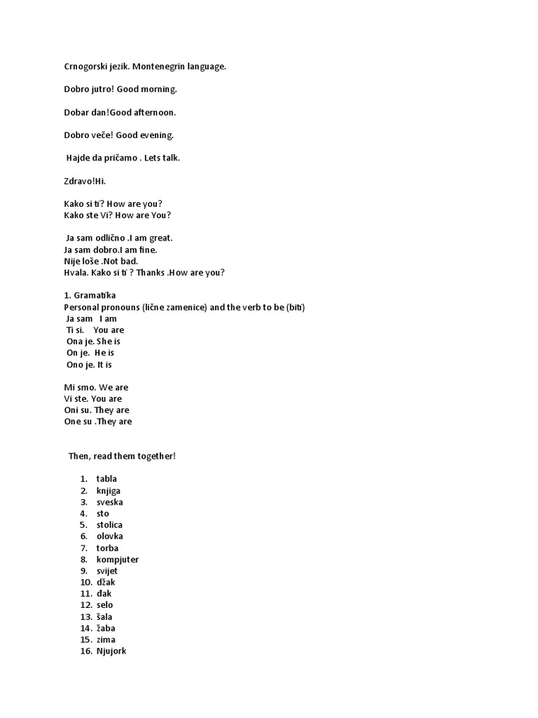 Personal Pronouns, Verb To Be and Gender | PDF | Grammatical Gender ...