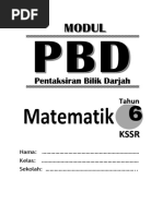 Contoh Soalan Matematik PKSK | PDF