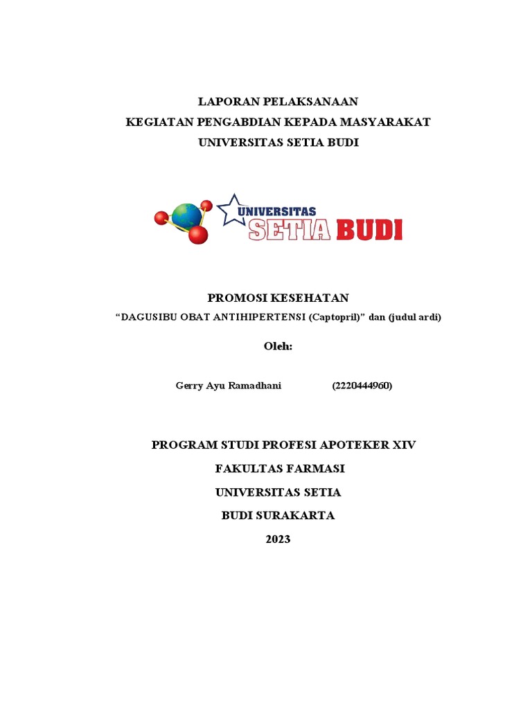 Laporan Promkes Puskesmas Jayengan-1 | PDF | Pengembangan Diri | Kesehatan Holistik