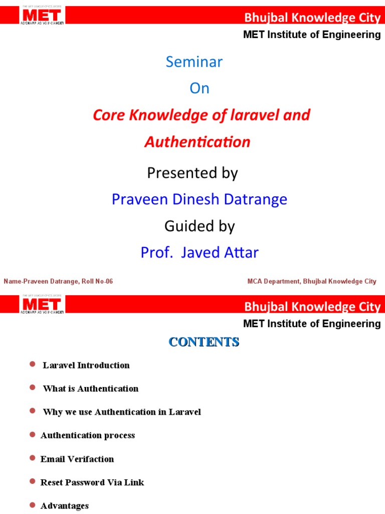 Seminor-Ppt New | Download Free PDF | Databases | Model–View–Controller