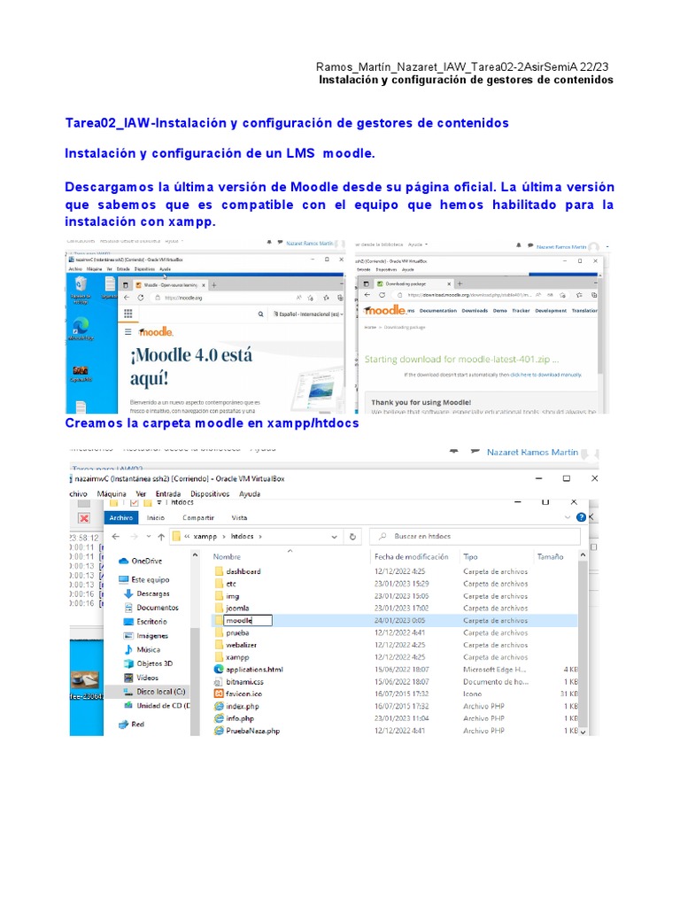 IAW Tarea02-B | PDF | Moodle | Arquitectura de Computadores