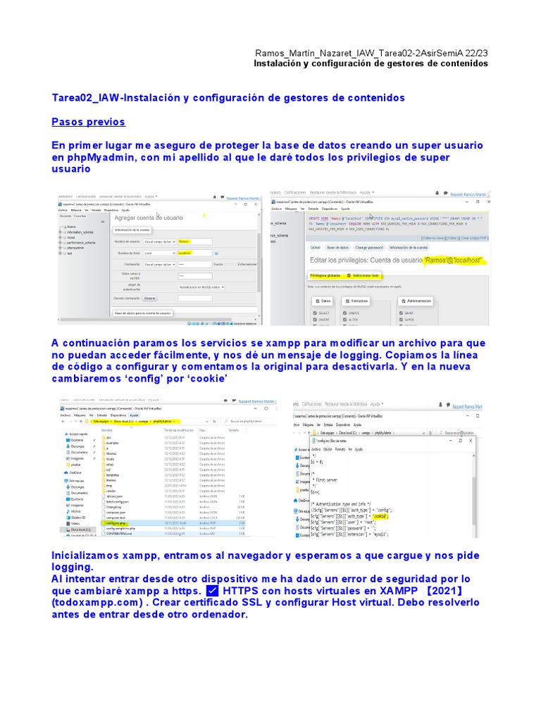 Iaw Tarea02 A | PDF | Joomla | Php