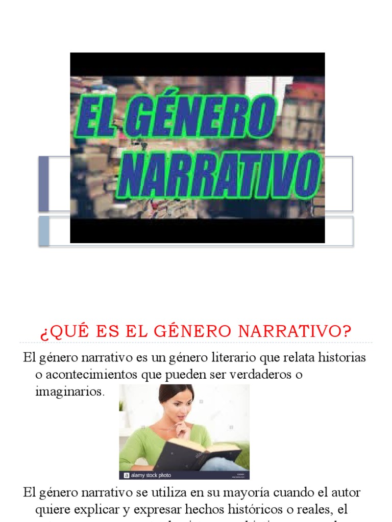 2 El Genero Narrativo 2 | PDF | Narración | Autor