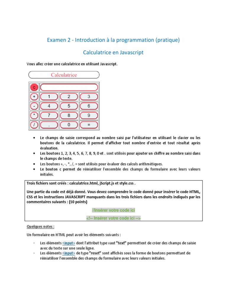 Examen 2 | PDF | JavaScript | Html
