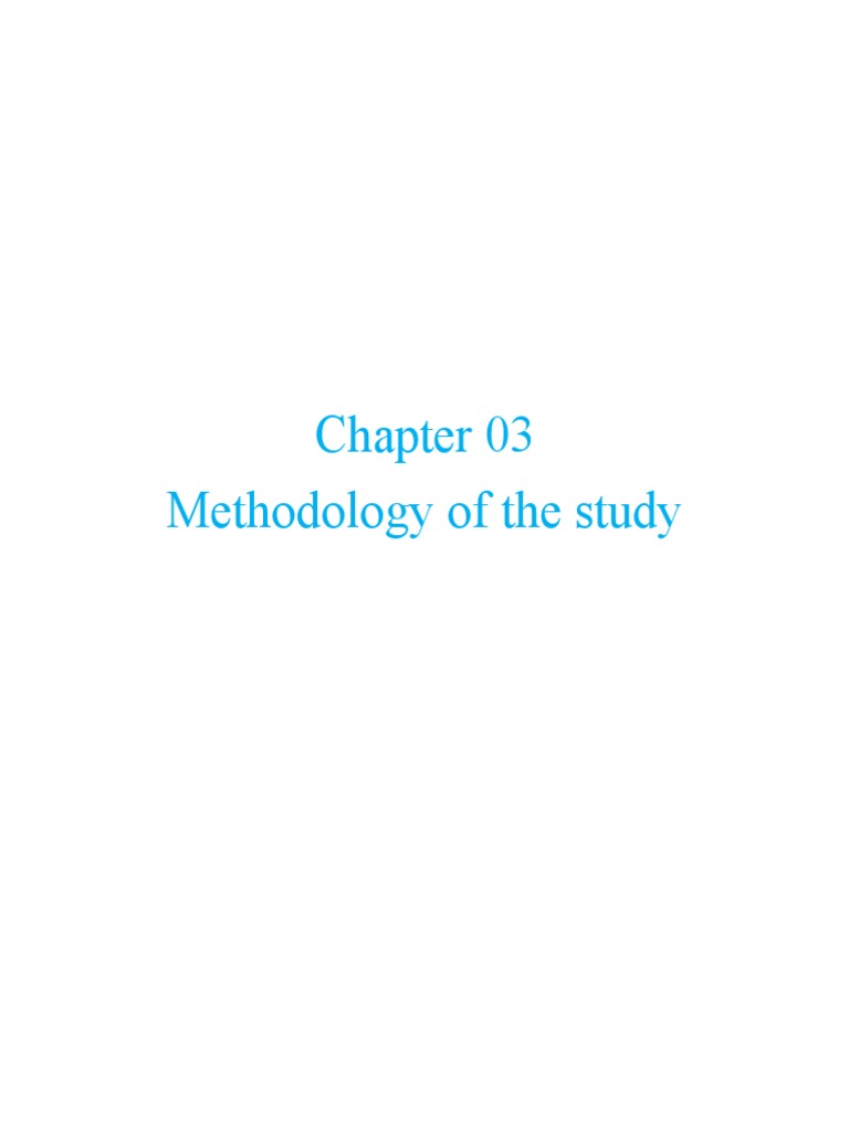 Methodology of The Study Final | PDF | Financial Risk | Banks