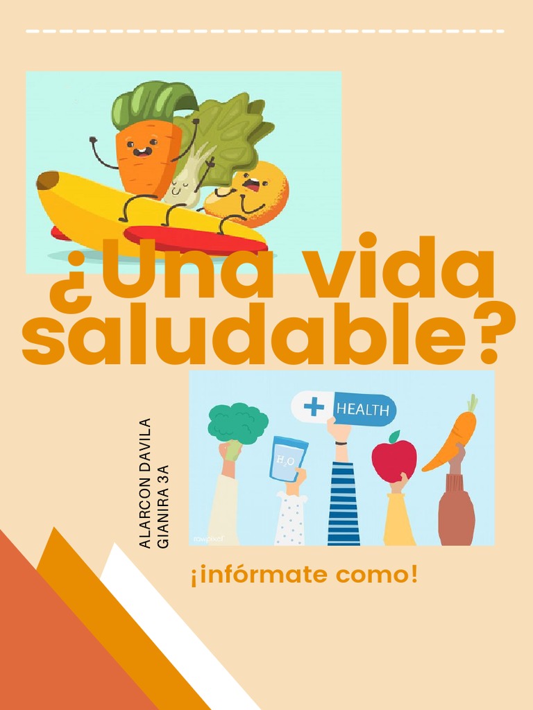 Cartilla Informativa Sobre Una Vida Saludable Comunicación | PDF ...