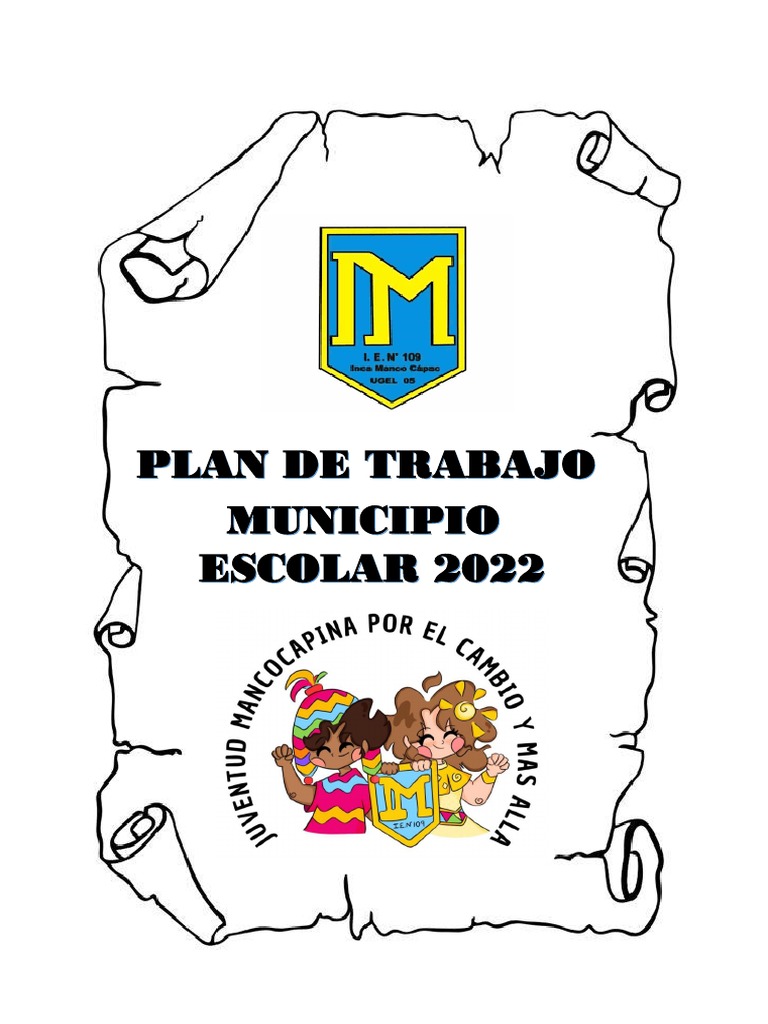 Plan de Municipio Escolar | PDF | Bailes | Ajedrez