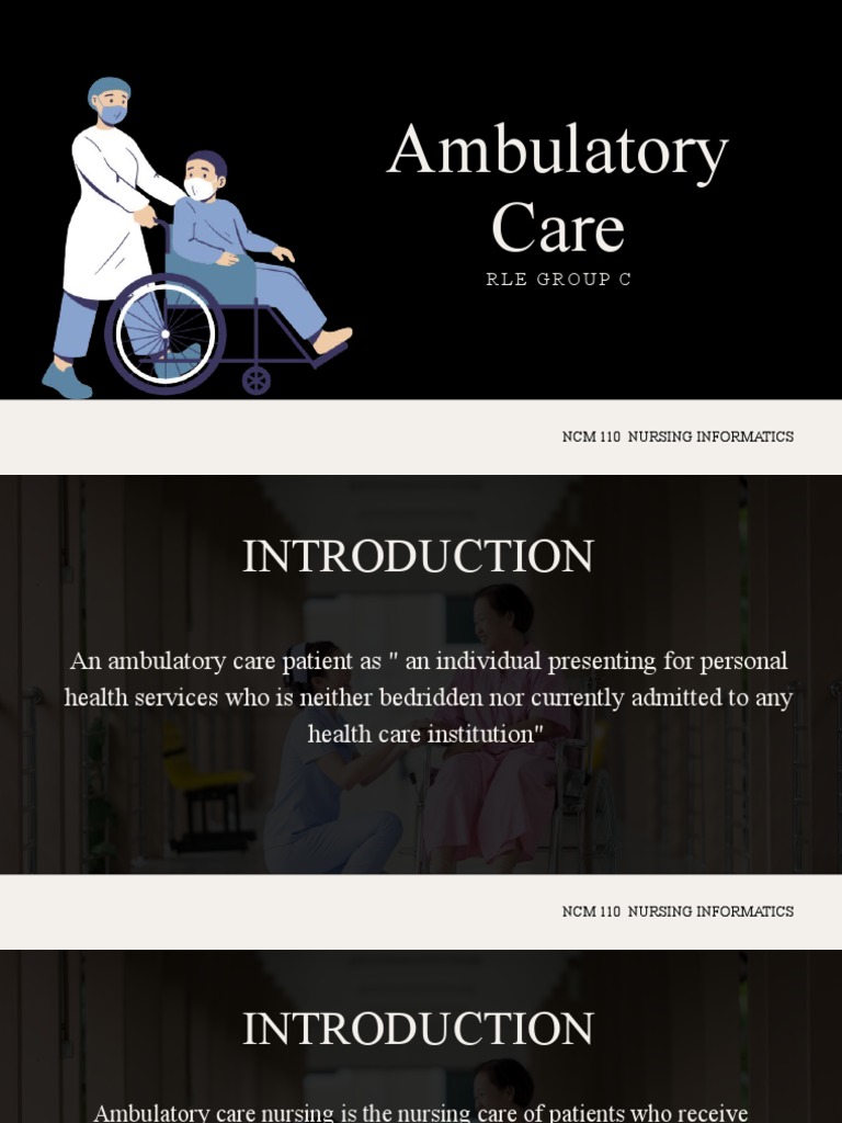 Ambulatory Care | PDF | Nursing | Patient