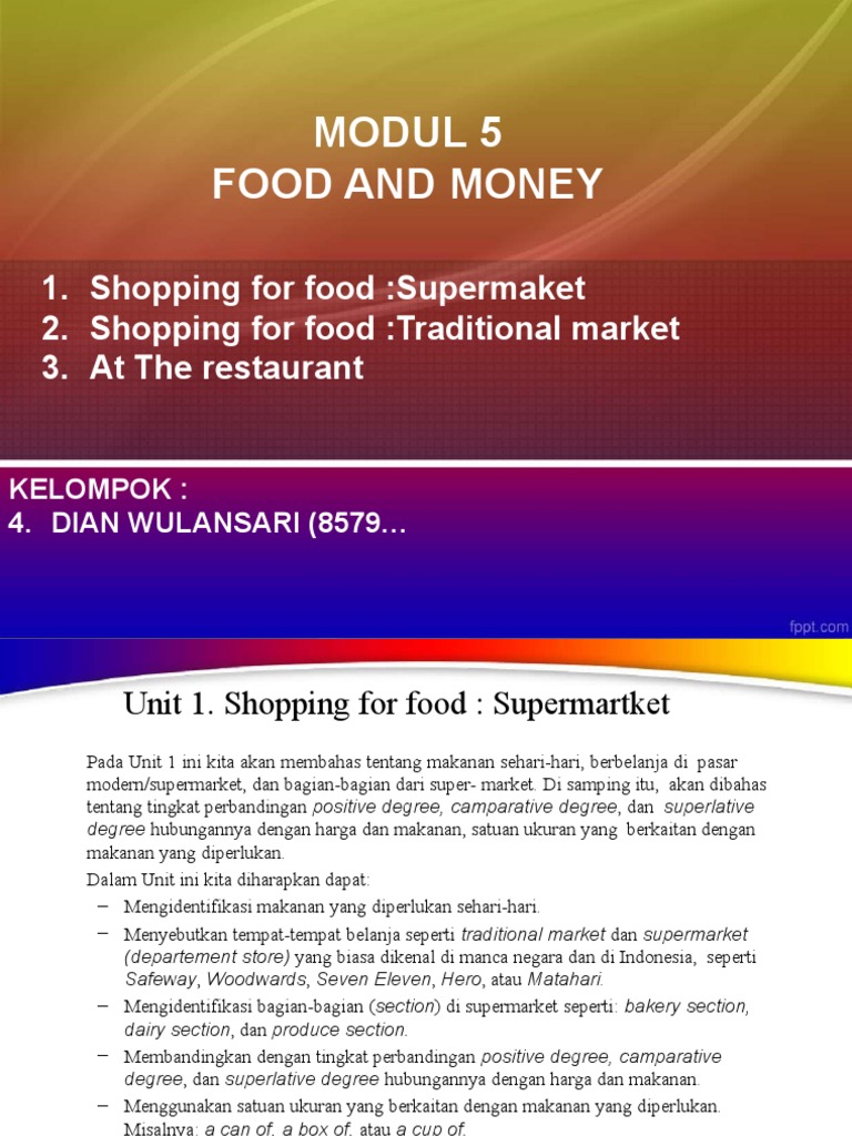 Modul 5 Bahasa Inggris | PDF