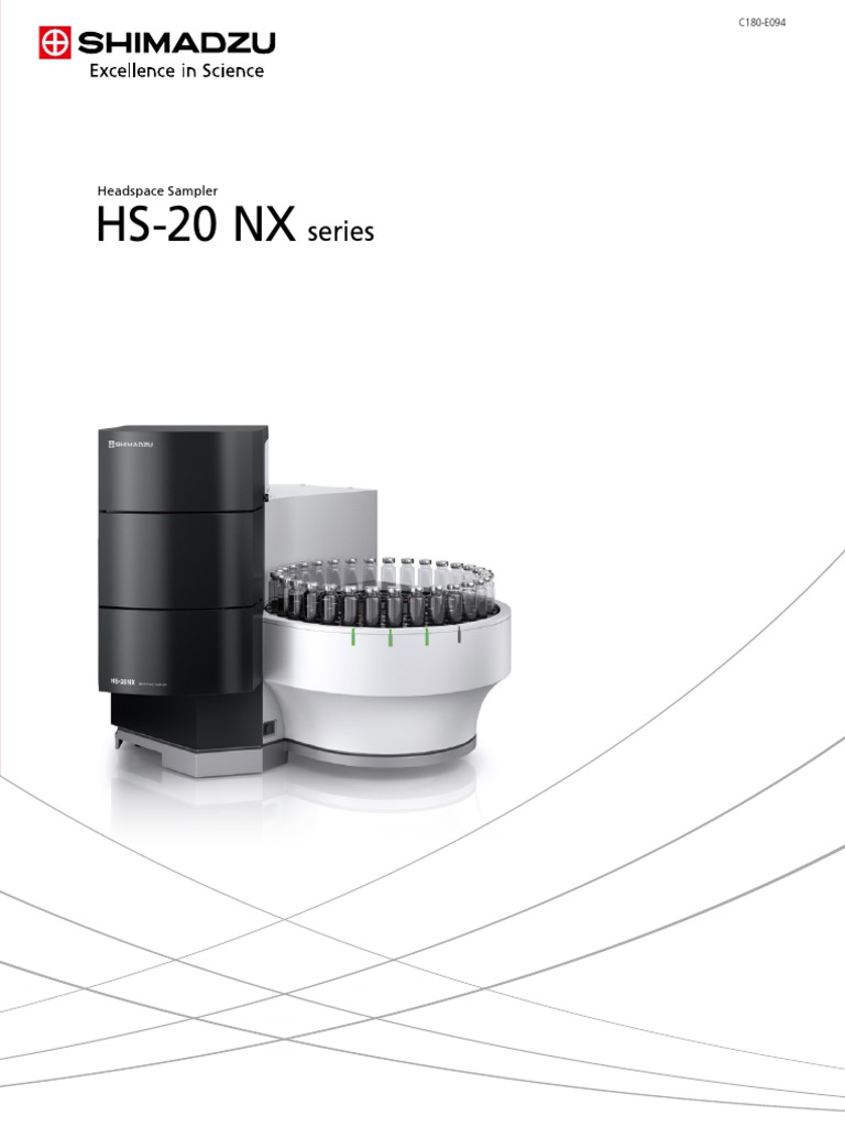 HS-20 NX Catalogo | PDF | Chemistry | Chemical Substances
