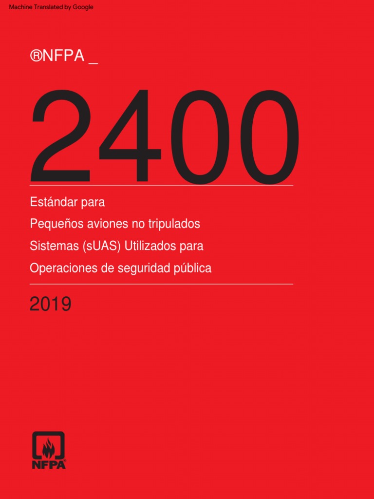 Nfpa 2400-2019 | PDF | Patentar | Adopción Nfpa 2400-2019 | PDF | Patentar | Adopción