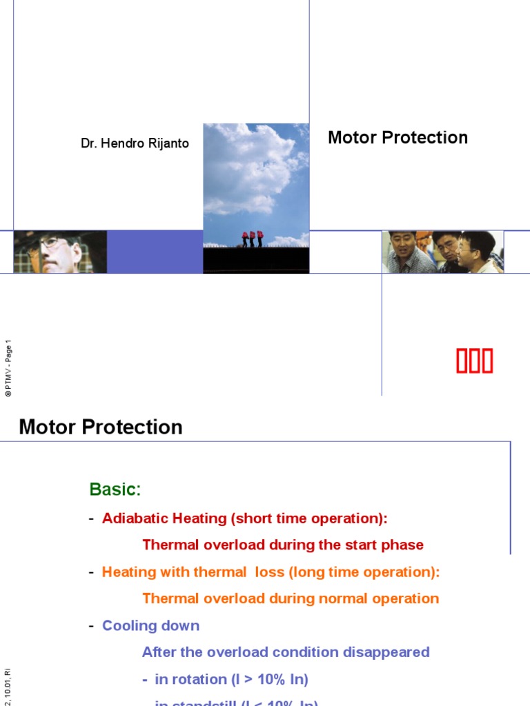 Motor Protection | PDF | Electric Motor | Heat