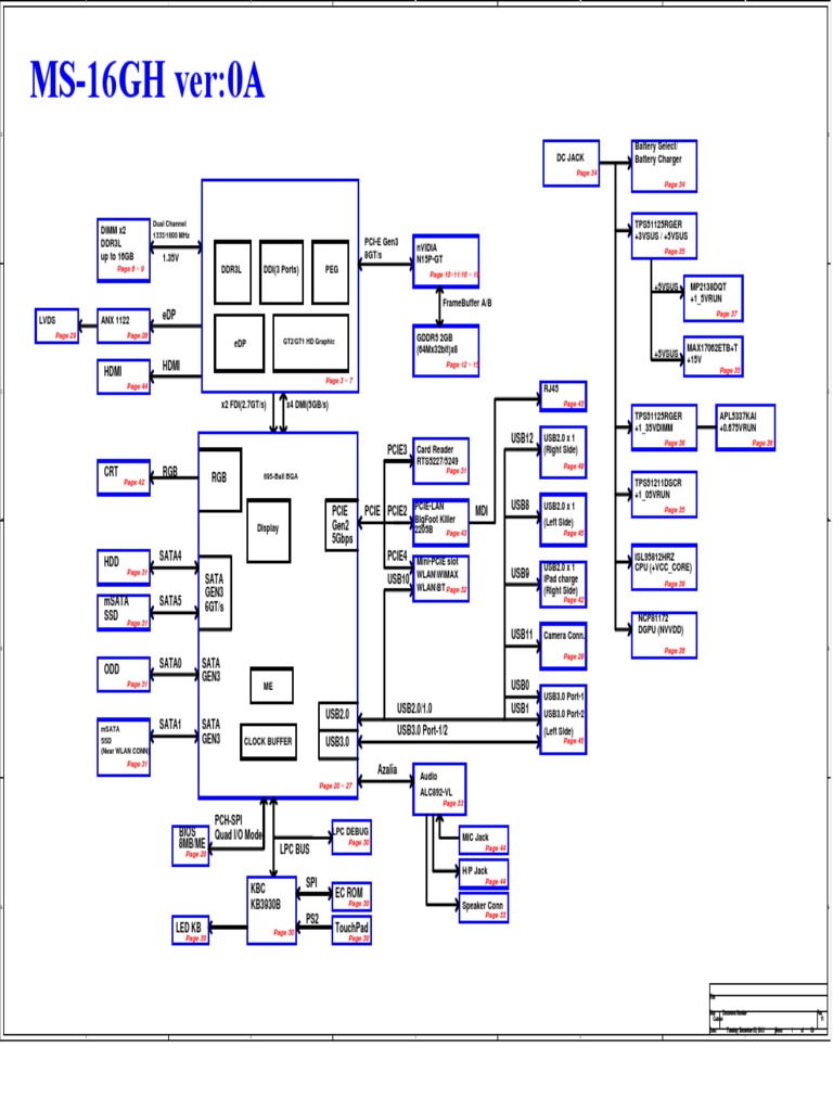 Msi MS-16GH MS-16GH | Download Free PDF | Computer Related Introductions | Information And ...