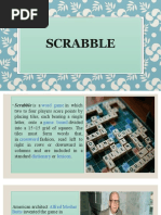 Mechanics in Playing Scrabble | PDF | Leisure | Sports