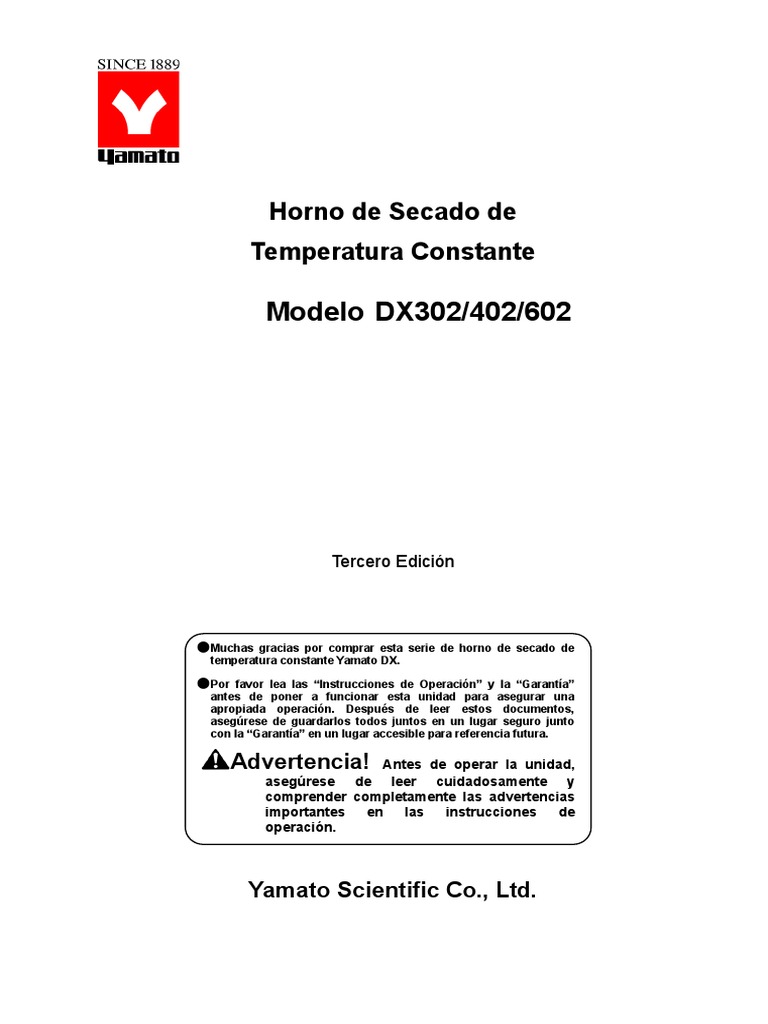 DX 302 - 402 - 602 Spanish | PDF | Ingenieria Eléctrica | Descarga ...