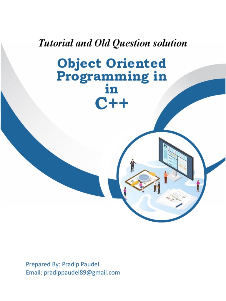 C++ Tutorial Solution 2022 - 230128 - 072845 | PDF | Class (Computer Programming) | Abstraction ...