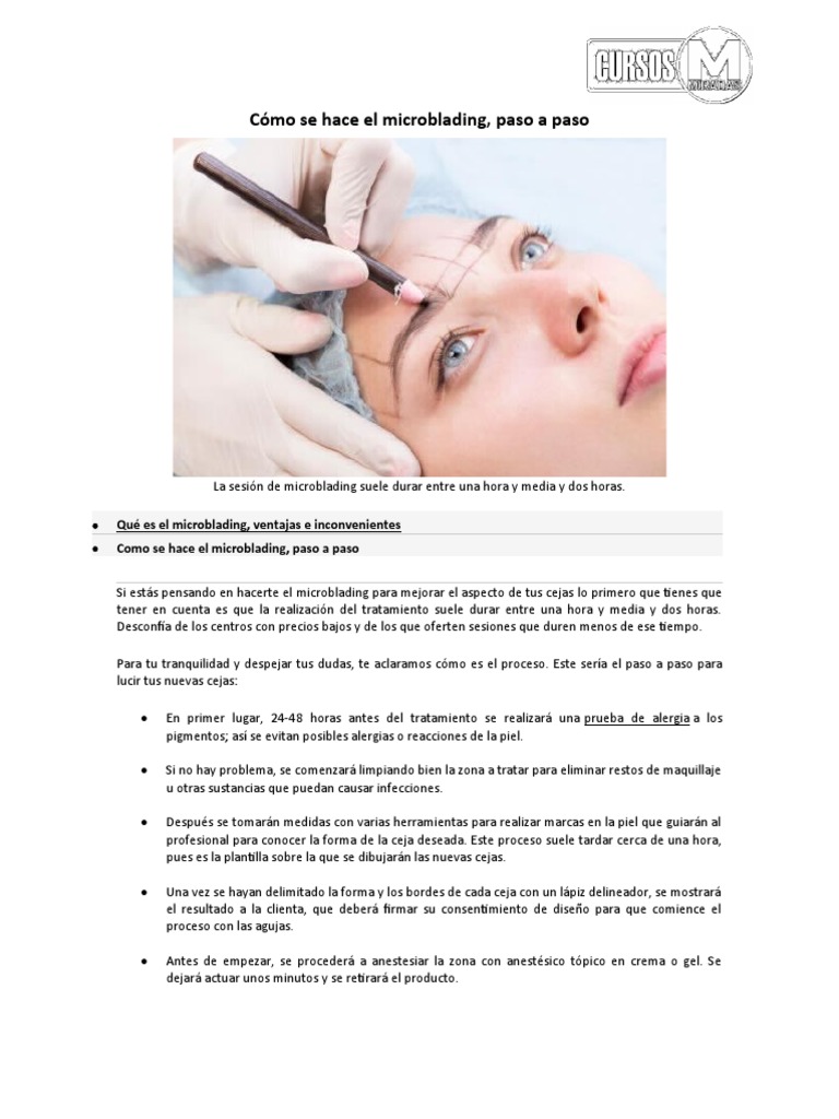 Guia Microblading | PDF | Color | marrón