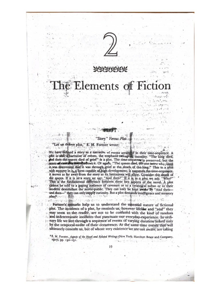 The Elements of Fiction | PDF