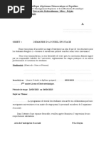 Alger Tarifs 1 | PDF