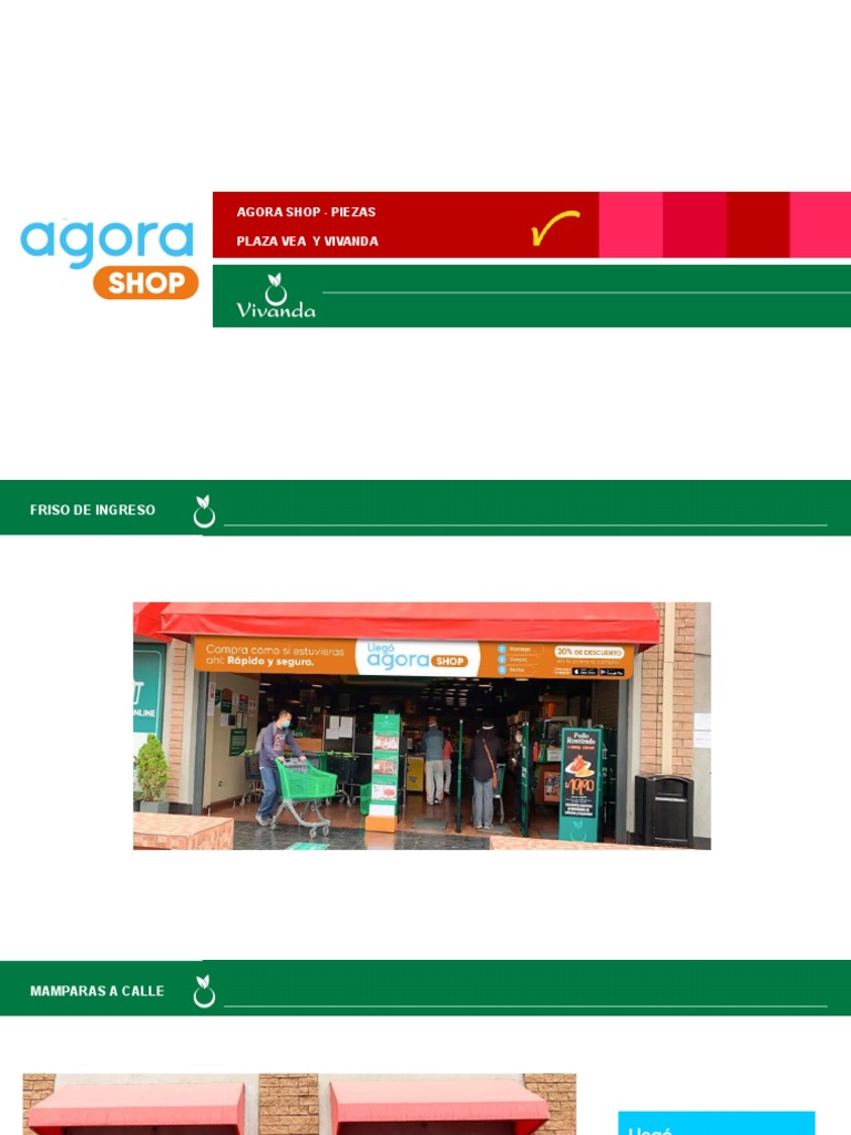 Presupuesto de Tiendas Agora Shop | PDF | Cocina, comidas y vino