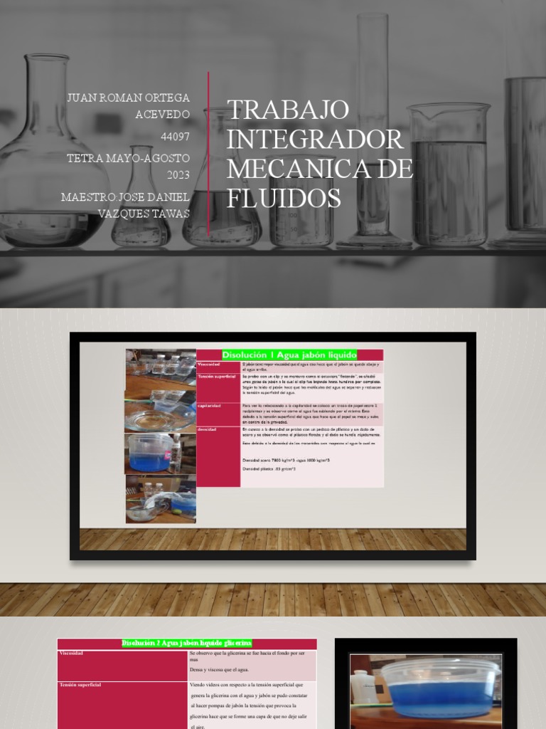 Presentación | PDF | Ciencias fisicas | Líquidos