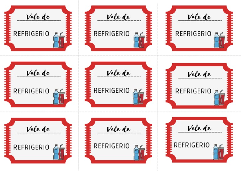Vales de Refrigerio | PDF