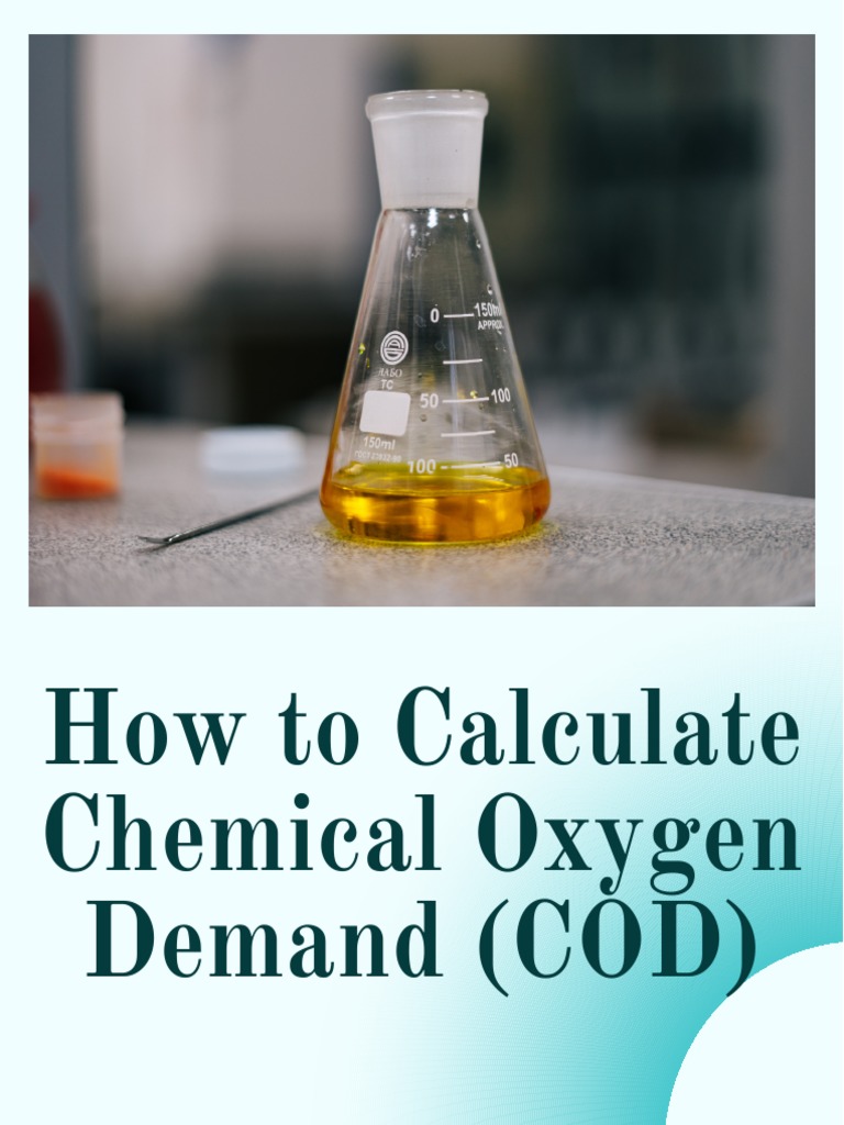 How To Calculate Chemical Oxygen Demand (COD) | PDF